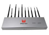 China 3G 4G LTE Lojack Cell Phone Jammer Wireless Signal Blocker With 10 Antenna for sale