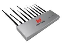 China 20W GPS WiFi Bluetooth Mobile Phone Signal Jammer HF VHF 3G 4G Phone Jammer for sale