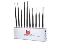 China 10 Antennas 3G 4G Cellphone Signal Blocker  WiFi GPS Full Bands Signal Jammer for sale
