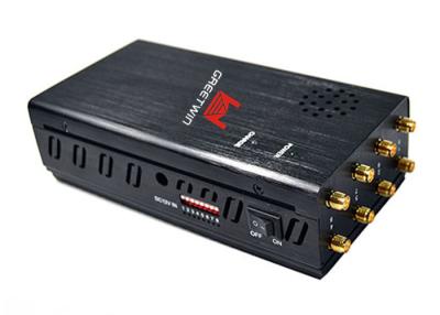 China 8000mAh battery Portable Signal Jammer Intelligent Cellphone Jammer with 8 Band for sale