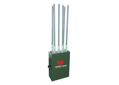 China 6 Bands LED Panel Drone Jammer WIFI 2.4G 5.8G Glonass Blocker For Airports for sale