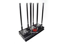 China Powerful Desktop 6 Channel Mobile Phone Signal Jammer For Prisons Courts for sale