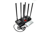 China Long Distance LTE 800MHz - 2700MHz Cell Phone Wifi Jammer , GPS Wireless Signal Jammer Device for sale