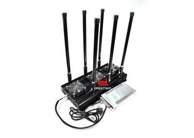 China Long Distance LTE 800MHz - 2700MHz Cell Phone Wifi Jammer , GPS Wireless Signal Jammer Device for sale