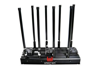 China 160W High Power 2G 3g 4g signal blocker WIFI Mobile Phone Signal Jammer Up to 150m for sale