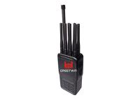 China Bluetooth WIFI WIMAX Cell Phone Signal Jammer 4g Palm - size For Government for sale