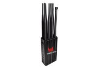 China Lojack GPS WiFi Portable Cell Phone Signal Jammer 3 hours Working Time for sale