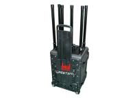China 2.4GHz & 5Ghz Wireless networks Jammer , Drone Jamming Device 360 Degrees 330w Up To 1000m for sale