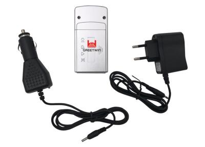 China Black Mini Mobile Phone Signal Jammer With Changeable Battery , 3 Frequency Band for sale