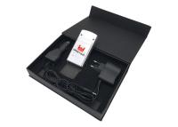 China Black Mini Mobile Phone Signal Jammer With Changeable Battery , 3 Frequency Band for sale