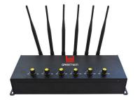 China Adjustable 6 Bands Cell Phone Signal Jammer , CDMA GSM PCS 3G 4G Signal Blocker for sale