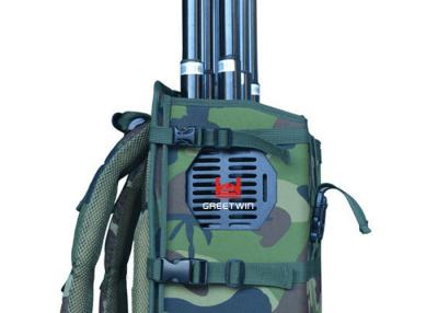 China Long Battery High Power Manpack Jammer VIP Protection Military Quality for sale