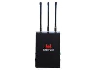 China 6 Channels Powerful 200 Meters Manpack Jammer For Military Security Force for sale