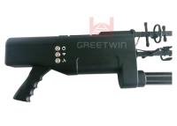 China Digital Gun Style Drone Signal Jammer With Radio Frequency , 1500m Jamming Range for sale