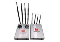 China 4 Antennas GSM 3G Full Band Smartphone Jammer with Optional Jamming Range for sale