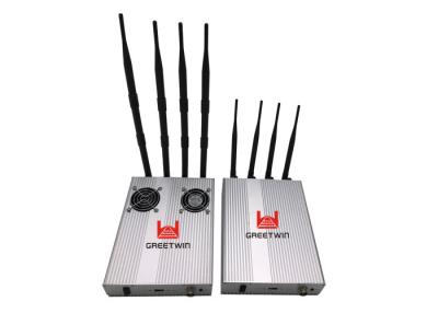 China 4 Antennas GSM 3G Full Band Smartphone Jammer with Optional Jamming Range for sale