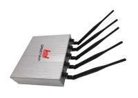 China 3G 4G Adjustable RF Blocker , Mini Portable Mobile Phone Signal Jammer for Schools for sale