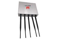 China Walkie talkie Five Band Cell Phone Signal Jammer WiFi Shield with Adjustable button for sale