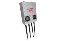 China GSM DCS WCDMA 2G 3G 4G LTE Cell Phone Interrupter Device with 2pcs Cooling Fan for sale