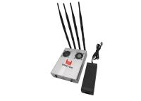 China WIFI Cell Phone Signal Jammer , Mobile Rf Frequency Jammer with 4 Antennas for sale