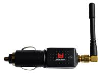 China Mini Black GPS Signal Jammer , vehicle Cell Phone Gps Jammer 10m Range for sale
