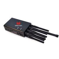 China Lojack 8 Bands Portable Signal Jammer for Recording Studios , Selectable 3G 4G GPS for sale