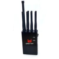 China Lojack 8 Bands Portable Signal Jammer for Recording Studios , Selectable 3G 4G GPS for sale