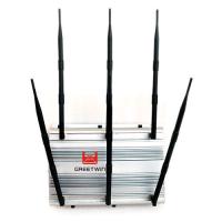 China VSWR Protection 4G LTE Cell Phone Signal Jammer , Mobile Phone Inhibitor High Power for sale