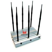 China VSWR Protection 4G LTE Cell Phone Signal Jammer , Mobile Phone Inhibitor High Power for sale