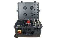 China 360 Watts High Frequency Drone Signal Jammer Portable 500m Jamming Range for sale