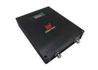 China Black Color Five Band Cell Phone Signal Boosters N Connector with LED Display for sale