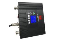 China LCD Screen Dual Band Cell Phone Repeater 23dBm 900MHz 1800MHz With ALC Control for sale
