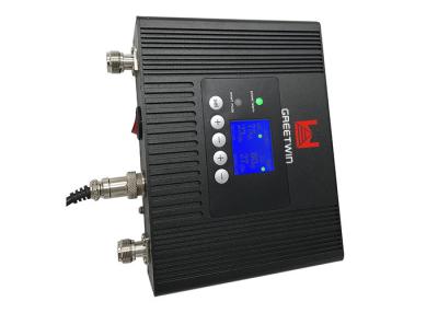 China LCD Screen Dual Band Cell Phone Repeater 23dBm 900MHz 1800MHz With ALC Control for sale