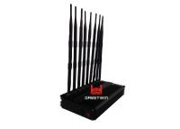 China 5dBi Gain MA / DCS Cell Phone Signal Jammer 45W Output Power WiFi / GPS / GSM / CD for sale