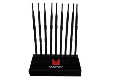 China 5dBi Gain MA / DCS Cell Phone Signal Jammer 45W Output Power WiFi / GPS / GSM / CD for sale