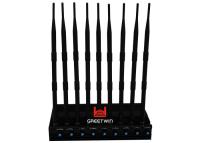 China 5dBi Gain MA / DCS Cell Phone Signal Jammer 45W Output Power WiFi / GPS / GSM / CD for sale