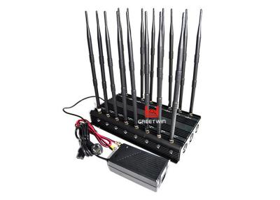 China 16 Antennas VHF UHF Phone Signal Scrambler 3G 2100 LTE 2600 MHz Full Bands for sale