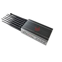 China 12 Antennas Cell Phone Signal Jammer UHF/VHF/2G /3G / 4G / Wireless Camera 1.2GHz for sale
