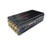 China Build-In Cooling Fan Signal Jammer 10 Channels Portable Lojack GPS WiFi 5.8G for sale