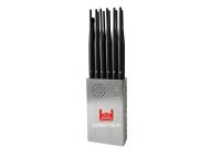 China LTE Blocker Cell Phone Signal Jammer WiFi GPS VHF UHF LOJACK RF 315 MHz 433MHz for sale