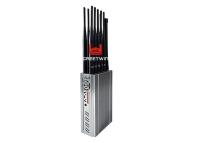 China LTE Blocker Cell Phone Signal Jammer WiFi GPS VHF UHF LOJACK RF 315 MHz 433MHz for sale