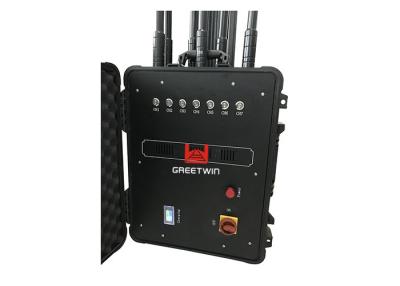 China 250W High Power Signal Jammer 150m Range OEM With Omni Directional Antennas for sale