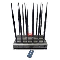 China 12 Channels WIFI5.8G, UHF/ VHF LOJACK Jamming Distance 60m Signal Jammer for sale