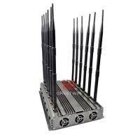 China 12 Channels WIFI5.8G, UHF/ VHF LOJACK Jamming Distance 60m Signal Jammer for sale