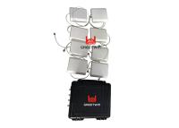 China 8 Channels GPS, Lojack,  2G,3G,4G,WIFI, Portable Romote control Prison jammer for sale