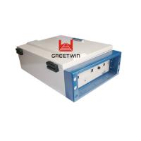 China Line Amplifier High Power Dual Band 40dBm DCS1800MHz WCDMA2100MHz Cell Phone Signal Repeater For 2000-3000m Coverage for sale
