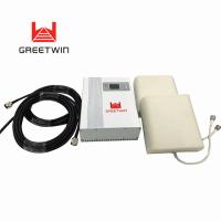 China 1000sqm Coverage Mobile Phone Signal Booster Dual Band 20dBm GSM900 DCS1800 for sale