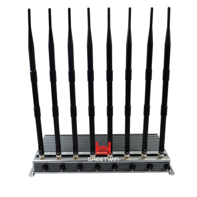 China 46W Mobile Signal Amplifier , Indoor Cell Phone Signal Booster Jamming Up To 60m for sale