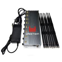 China 46W Mobile Signal Amplifier , Indoor Cell Phone Signal Booster Jamming Up To 60m for sale