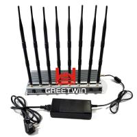 China 46W Mobile Signal Amplifier , Indoor Cell Phone Signal Booster Jamming Up To 60m for sale